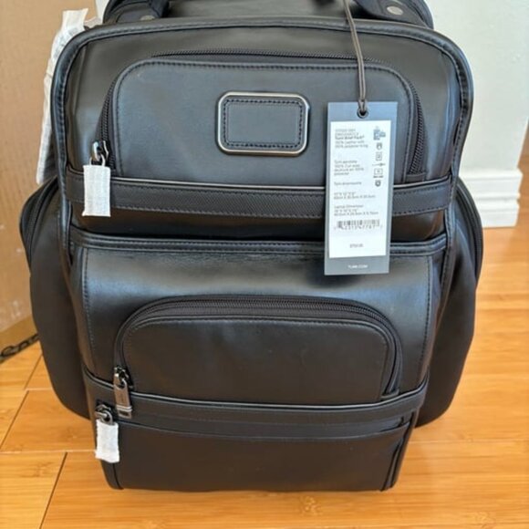Tumi | Bags | Tumi Leather Backpack | Poshmark